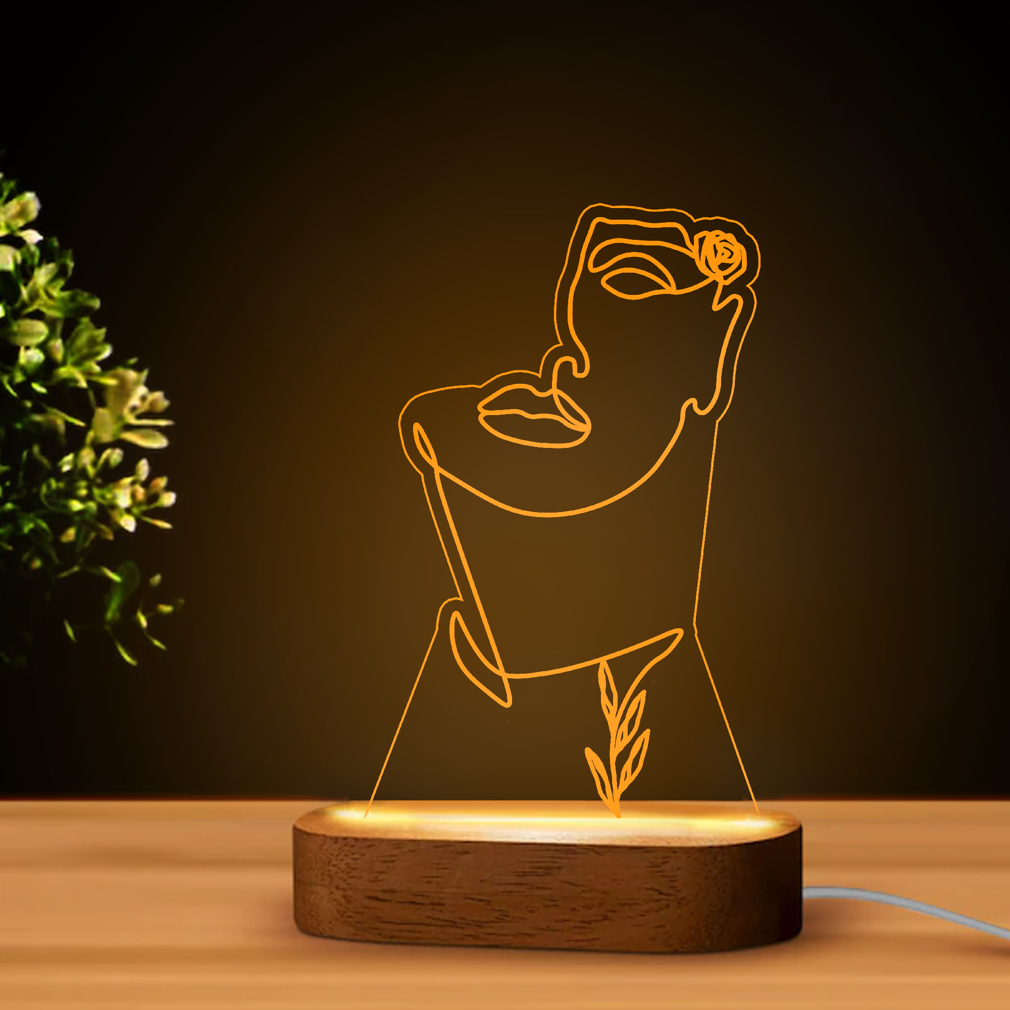 Line art LED lámpa 1 – Ledlove | Webáruház